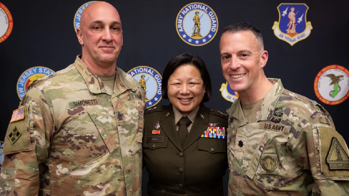 NJ's military commander, Dr. Lisa J. Hou, was promoted to major general ...